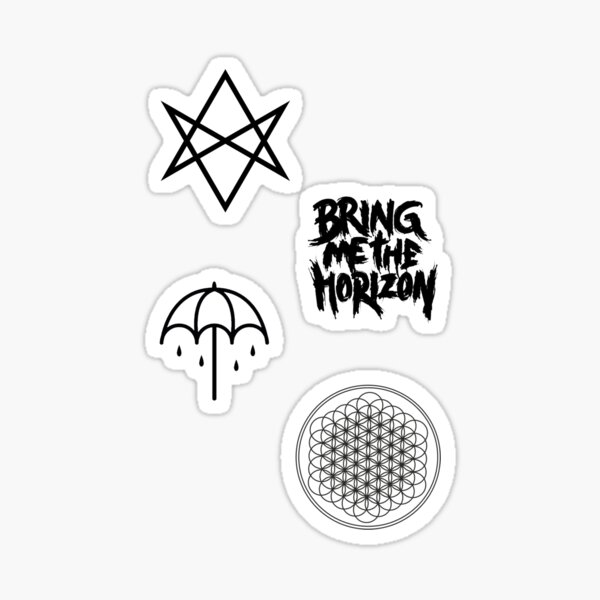 Bmth Bring Horizon Me The Stickers | Redbubble