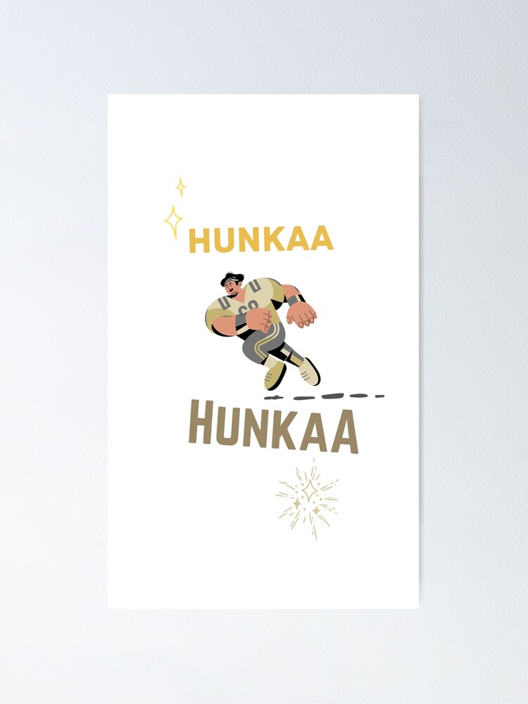 "Hunka Hunka" Poster by random-art124 | Redbubble