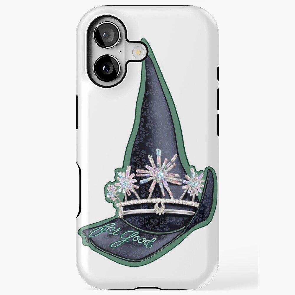 "Glinda and Elphaba Crown and Hat" Sticker for Sale by thirdantlerart ...