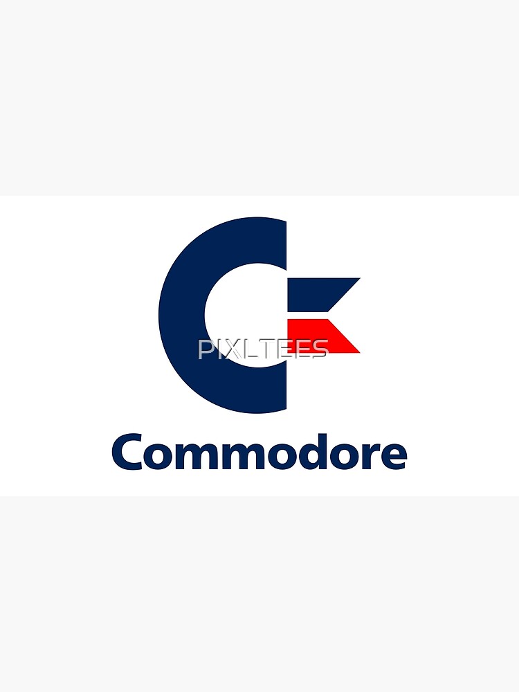 "Commodore Logo" Poster for Sale by PIXLTEES | Redbubble