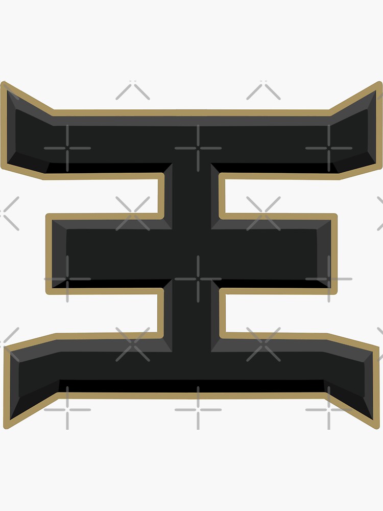 "Gold Zeo " Sticker for Sale by xanderdegreat | Redbubble