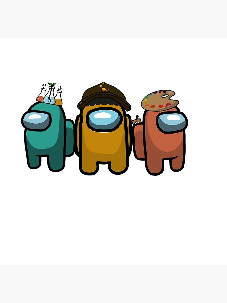 "Among us Friends" Art Print by DarbsDoodleShop | Redbubble