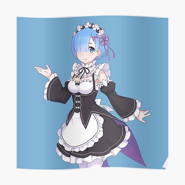 "Rem | Re: Zero" Poster for Sale by OlimpicDragons | Redbubble