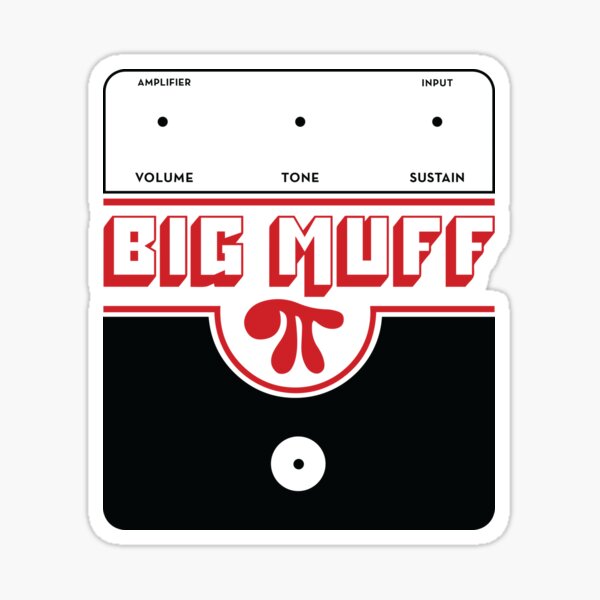 Big Muff Stickers | Redbubble