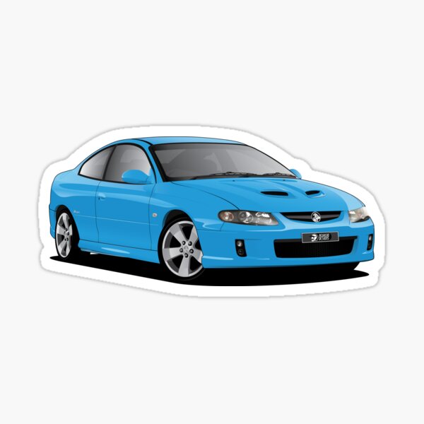 "Monaro CV8Z - Turismo Mica" Sticker for Sale by RevHead-Designs ...