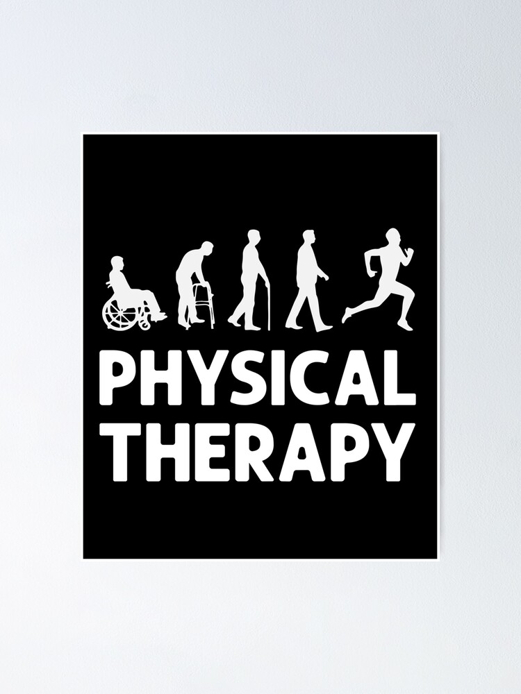 "Evolution of Physical Therapy, physiotherapy" Poster for Sale by ...