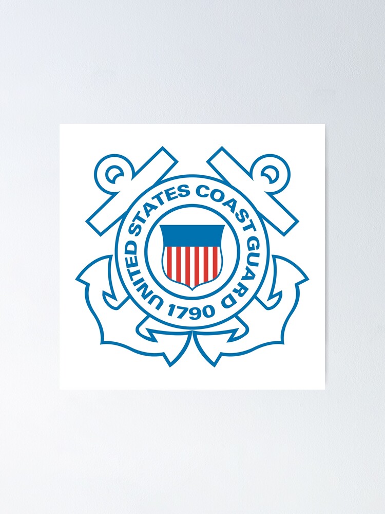 "USCG - United States Coast Guard" Poster for Sale by enigmaticone ...