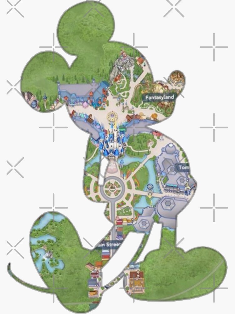 "Mouse map" Sticker for Sale by mclaurin612 | Redbubble