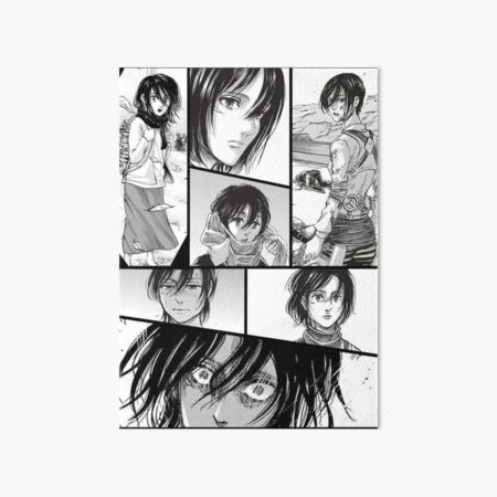 "Shingeki No Kyojin: Mikasa Panel V.2" Art Board Print for Sale by ...