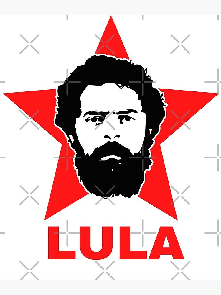 Póster «Lula Livre, Lula 2022» de piastrelli | Redbubble
