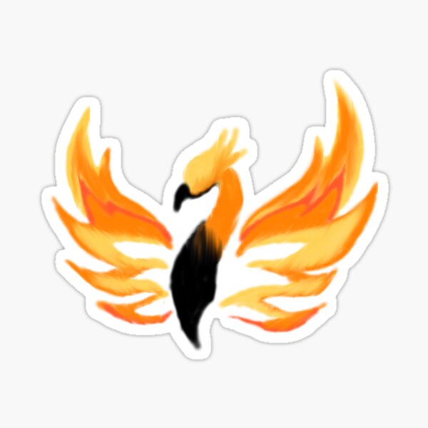 "Phoenix " Sticker for Sale by davylocker | Redbubble