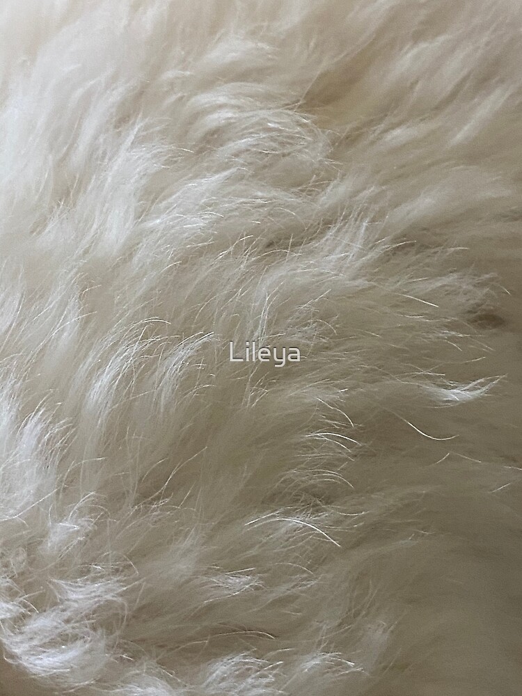 "White fur" Poster by Lileya | Redbubble
