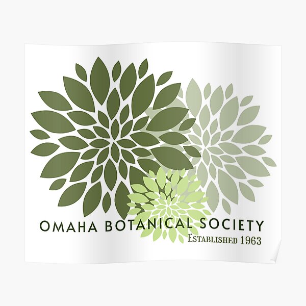 "Omaha Botanical Society 1963" Poster for Sale by omahatrading | Redbubble