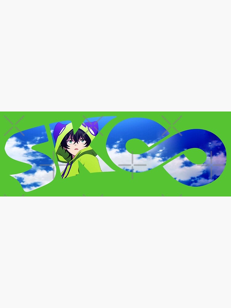 "miya sky aesthetic Sk8 the Infinity logo" Art Print by FlimJim123 ...