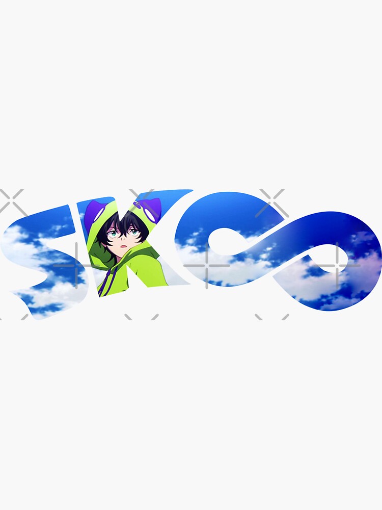 "miya sky aesthetic Sk8 the Infinity logo" Sticker for Sale by ...