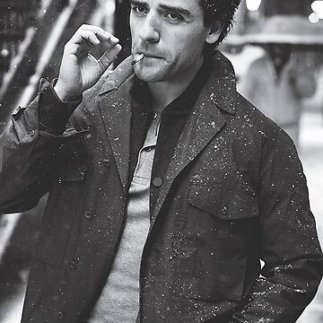 "Oscar Isaac Smoking" Sticker for Sale by chairsareuseful | Redbubble