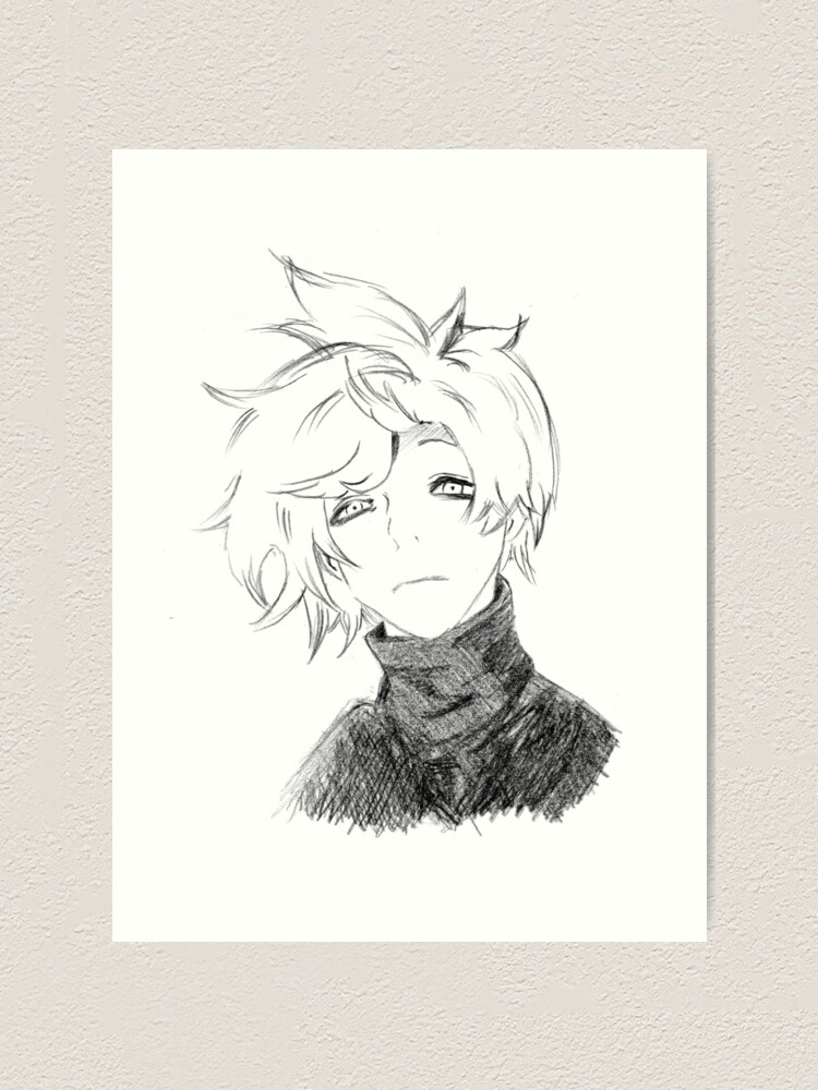 "Gabimaru The Hollow Drawing" Art Print for Sale by MidniteMonsterz ...