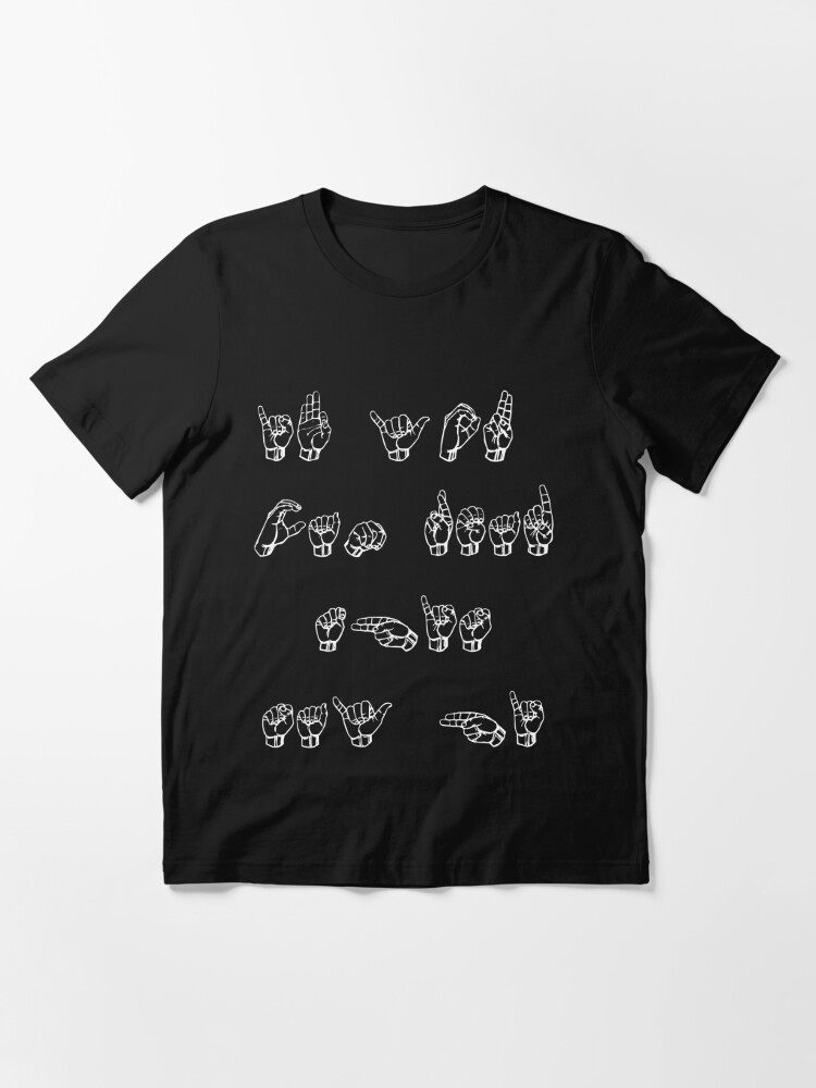 "ASL (American Sign Language) Tshirt -If you can read this ..." T-shirt ...