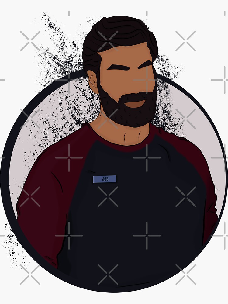 "Joe , Ginny And Georgia" Sticker for Sale by DreamerArtworks | Redbubble