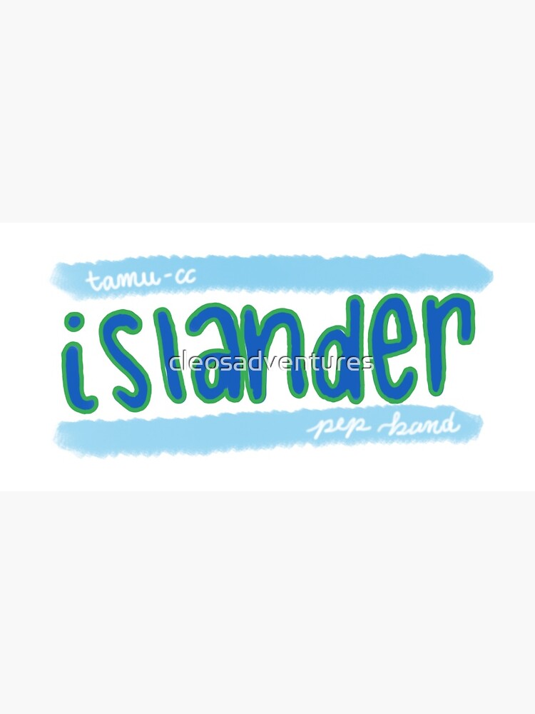 "TAMUCC Islander Pep Band" Sticker for Sale by cleosadventures | Redbubble