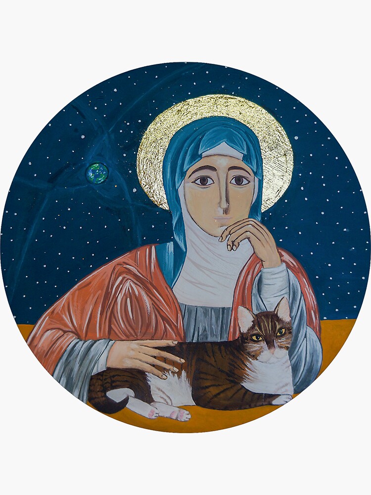 "Julian of Norwich Icon" Sticker for Sale by lumenicons | Redbubble