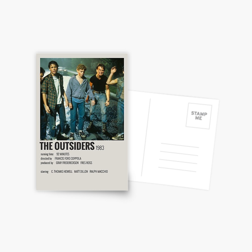 "The outsiders" Poster by dereksoriano24 | Redbubble