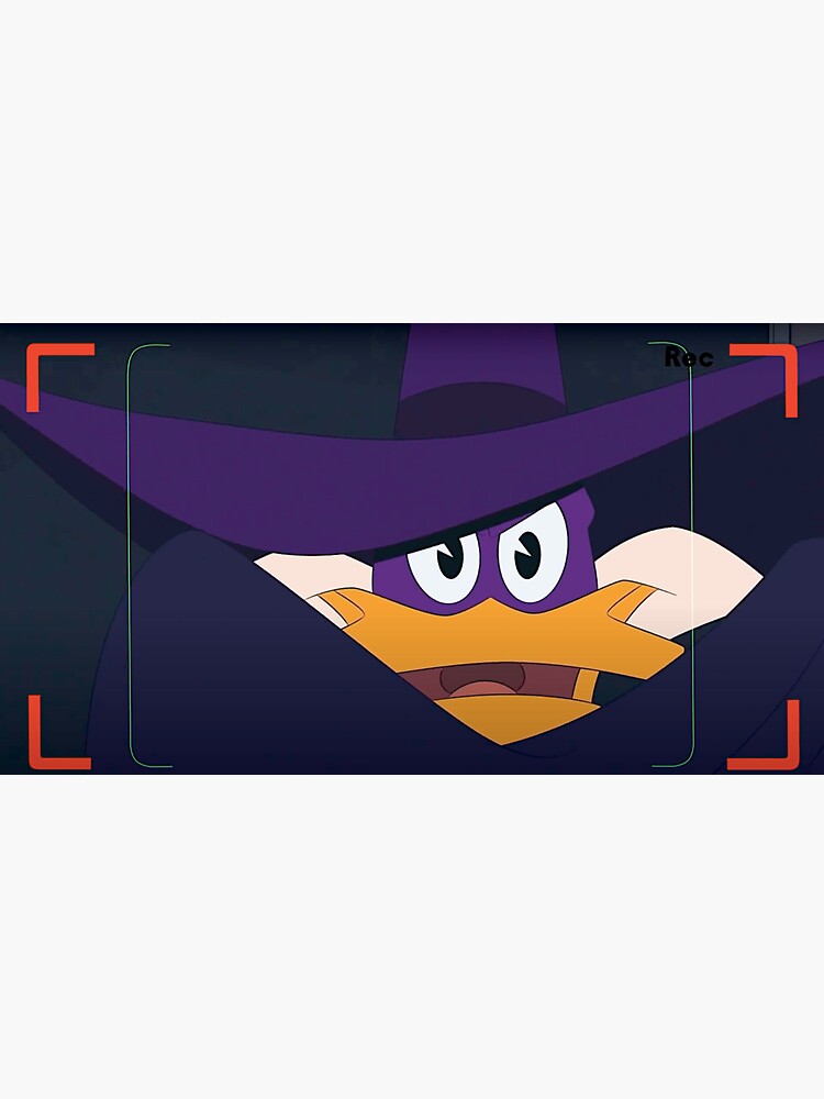 "Darkwing Duck" Sticker by CaveofWonders | Redbubble