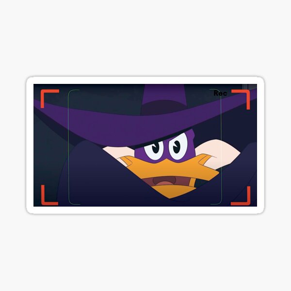 "Darkwing Duck" Sticker by CaveofWonders | Redbubble
