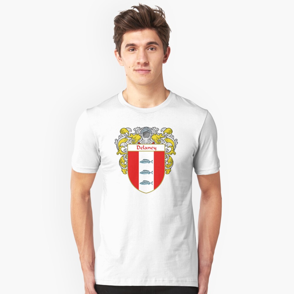 "Delaney Coat of Arms/Family Crest" T-shirt by IrishArms | Redbubble