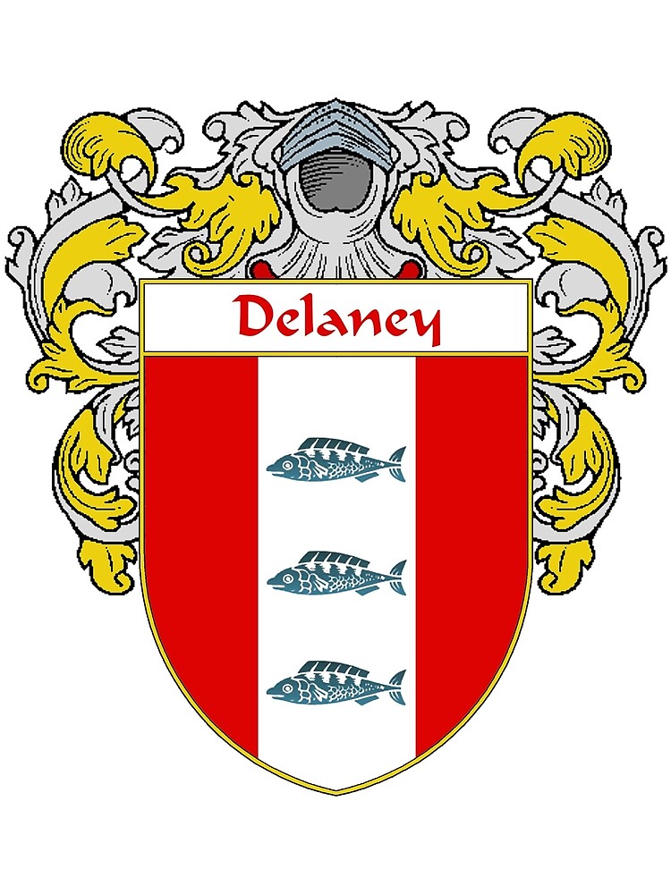 "Delaney Coat of Arms/Family Crest" by William Martin | Redbubble