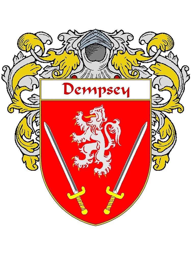 "Dempsey Coat of Arms/Family Crest" by William Martin | Redbubble