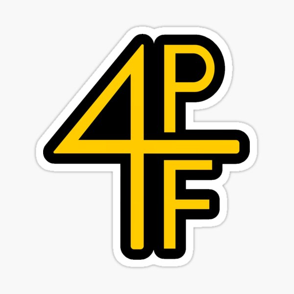 "4pf" Sticker for Sale by keelinkeva | Redbubble