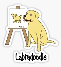 Labradoodle: Stickers | Redbubble