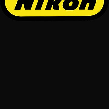 "Nikon Logo Merchandise Essential T-Shirt" Sticker for Sale by Daleshop ...