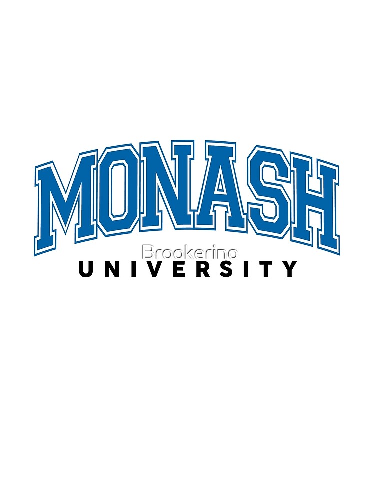 "Monash University Logo" Photographic Print for Sale by Brookerino ...