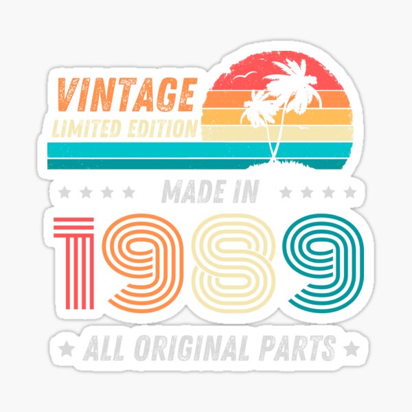 "Vintage Limited Edition made in 1989 All Original parts - Vintage ...