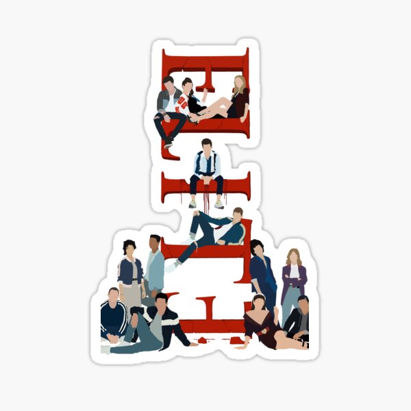 "Elite Season 3 Cast" Sticker for Sale by kneecoat | Redbubble