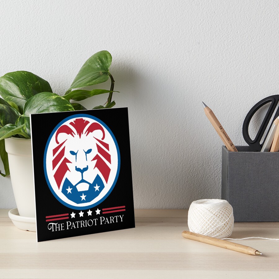"Patriot Party Logo" Art Board Print for Sale by rkseverance | Redbubble