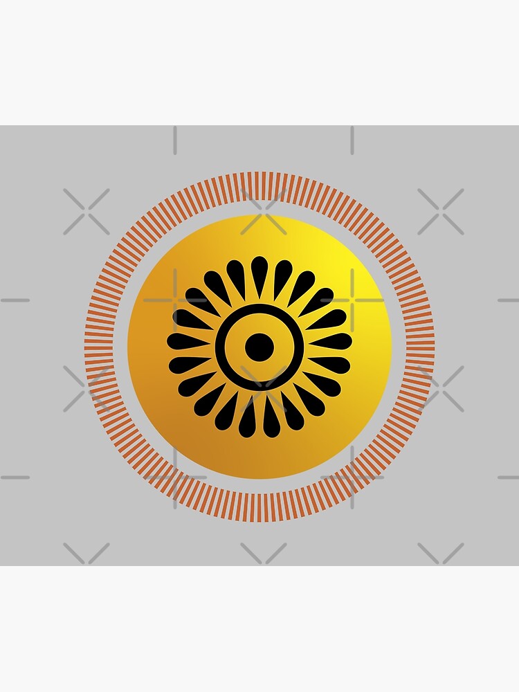 "Adinkra symbol Mako" Canvas Print by IkonolexiArt | Redbubble