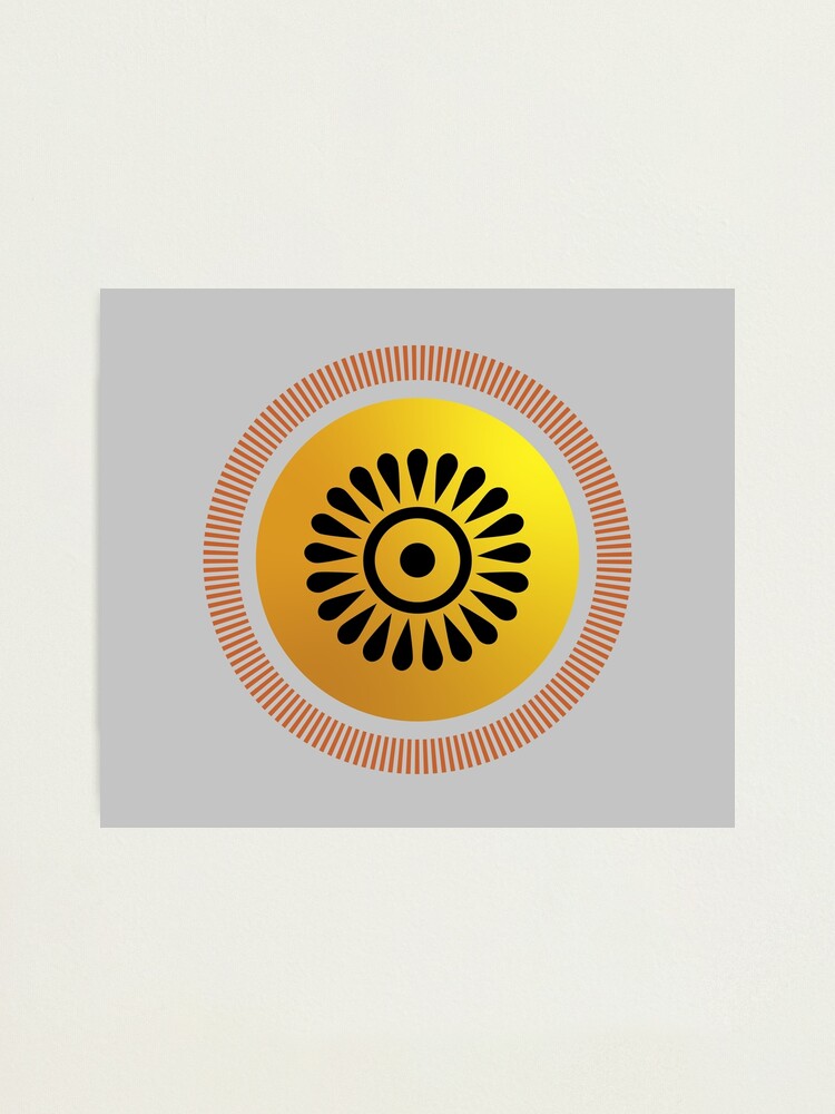 "Adinkra symbol Mako" Photographic Print for Sale by IkonolexiArt ...