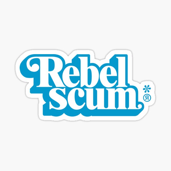 "Rebel scum" Sticker for Sale by smallnumbers | Redbubble