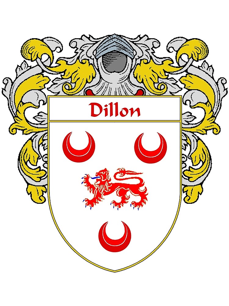 "Dillon Coat of Arms/Family Crest" Photographic Print for Sale by ...