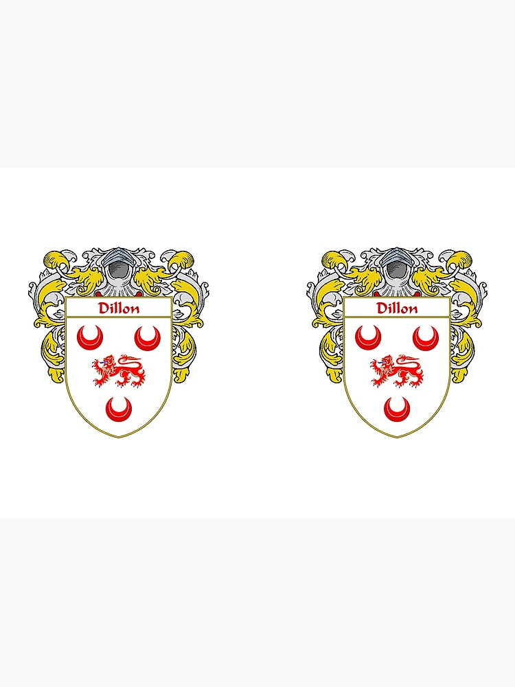 "Dillon Coat of Arms/Family Crest" Hardcover Journal by IrishArms ...