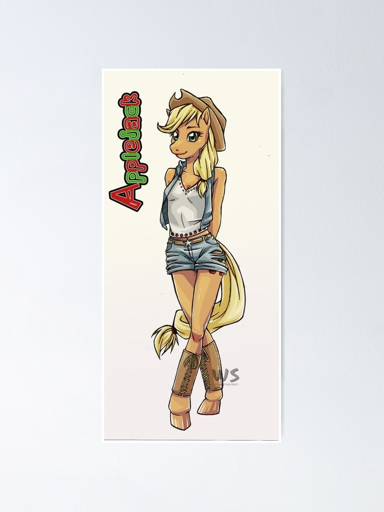 "Applejack" Poster for Sale by LaurenMurphyArt | Redbubble