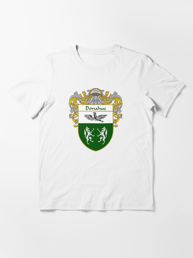 "Donahue Coat of Arms/Family Crest" Essential T-Shirt for Sale by William Martin | Redbubble
