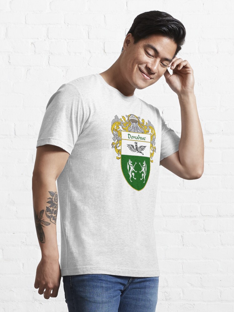 "Donahue Coat of Arms/Family Crest" Essential T-Shirt for Sale by William Martin | Redbubble