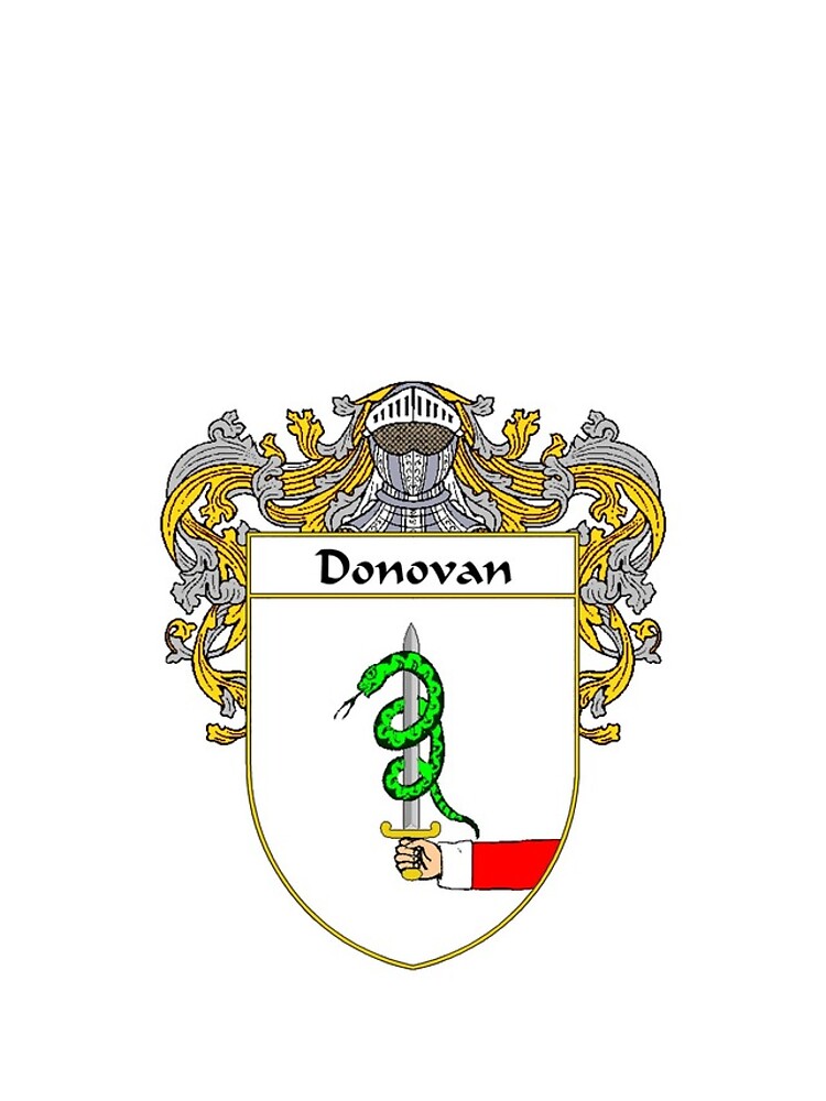 "Donovan Coat of Arms/Family Crest" iPhone Case for Sale by IrishArms ...