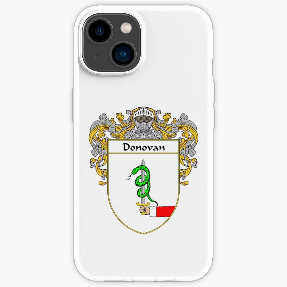 "Donovan Coat of Arms/Family Crest" iPhone Case for Sale by IrishArms ...