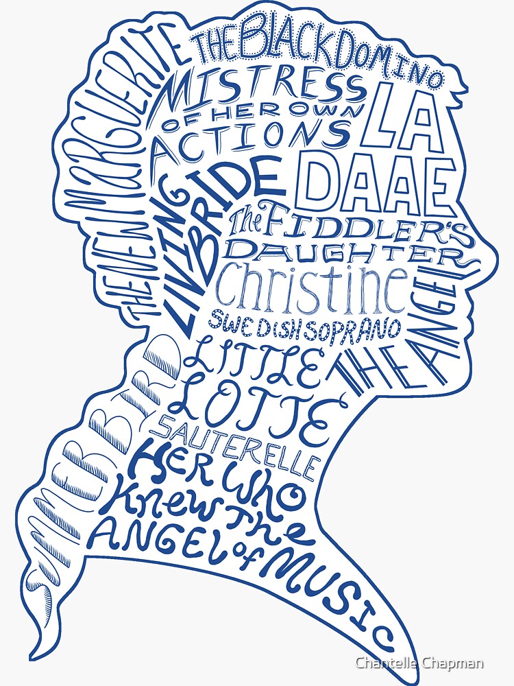 "Names- Christine" Sticker for Sale by rjdaae | Redbubble