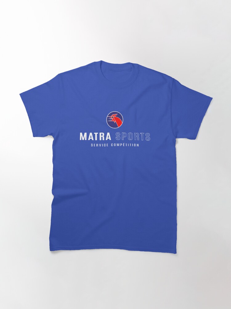 "Matra Sports Service Competition logo 1973 - colour print" Classic T ...